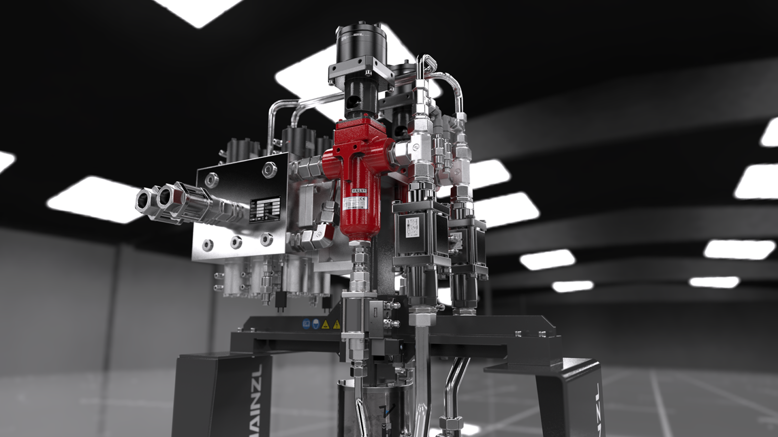 Rotating Union for Parallel Supply of Test and Setup Station on EOL ...